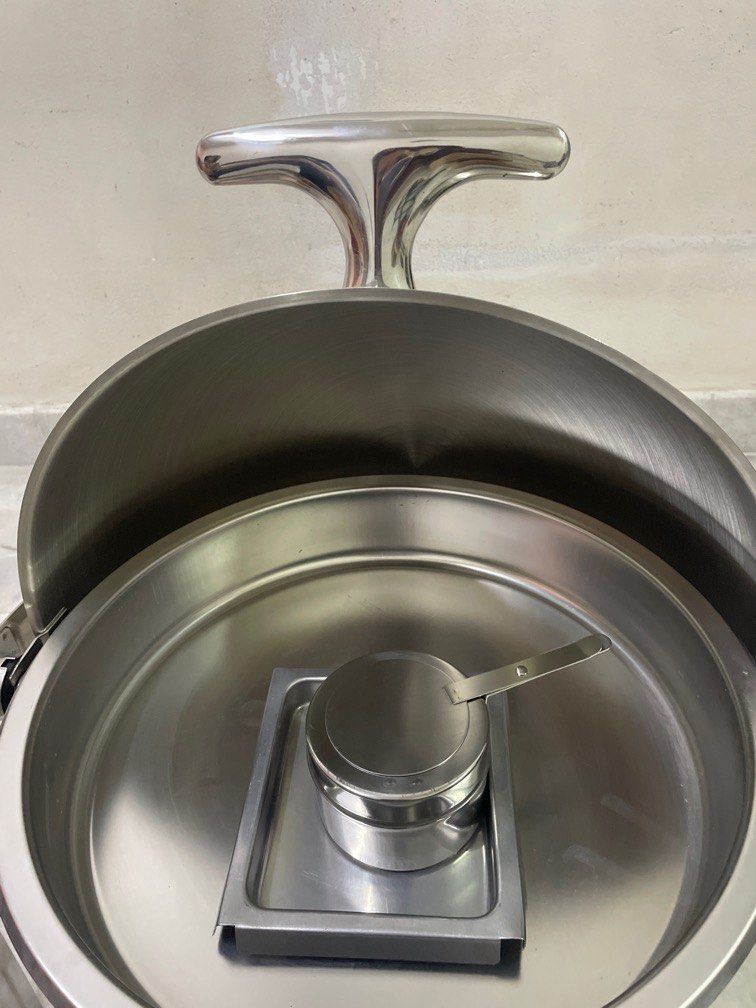 Harumi Round SS Chafing Dish, Furniture & Home Living, Kitchenware ...