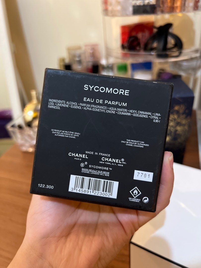 Chanel Perfume Sycomore, Kesehatan & Kecantikan, Parfum, Kuku & Lainnya di Carousell