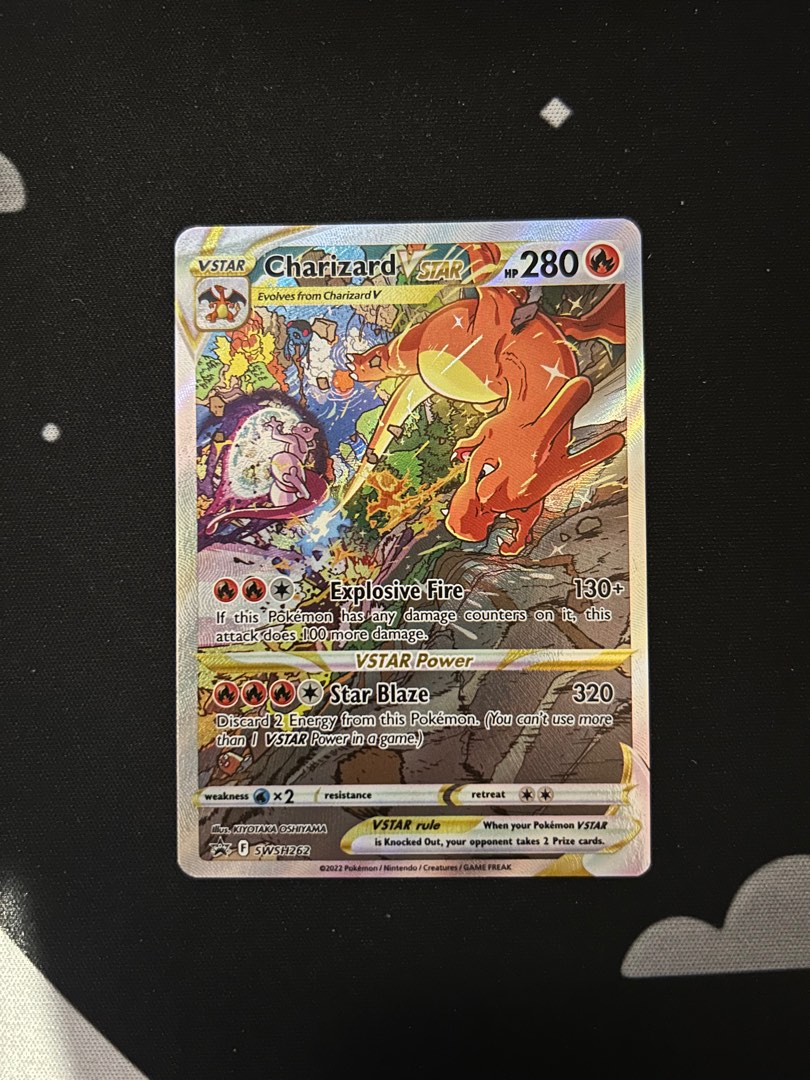 Charizard Vstar #SWSH262 Pokemon Promo, Hobbies & Toys, Toys & Games on ...