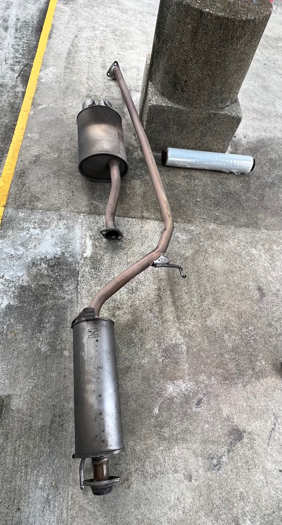 Civic FD1 stock exhaust set, Car Accessories, Accessories on Carousell