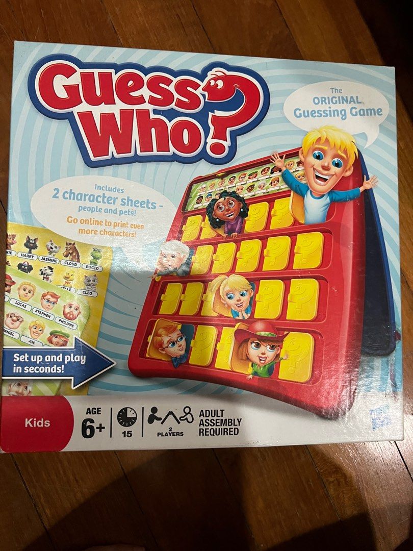 Cluedo, Nab It, Guess Who, Pub Quiz, The little Prince Game Boards set ...