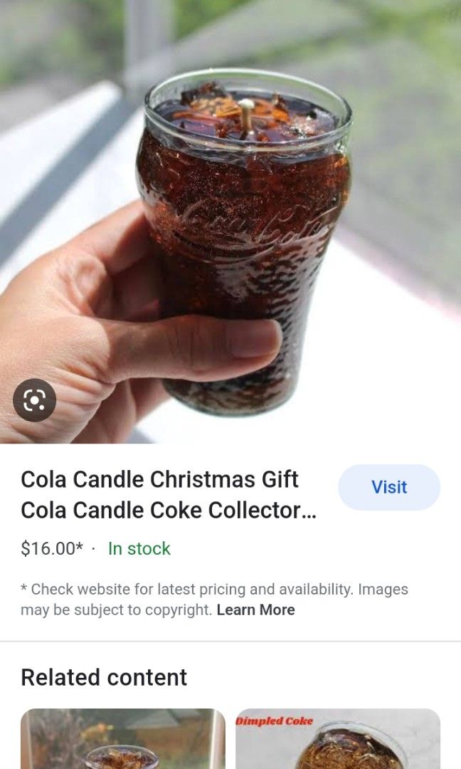 COCA-COLA AND FANTA CHRISTMAS CANDLE, Hobbies & Toys, Memorabilia ...