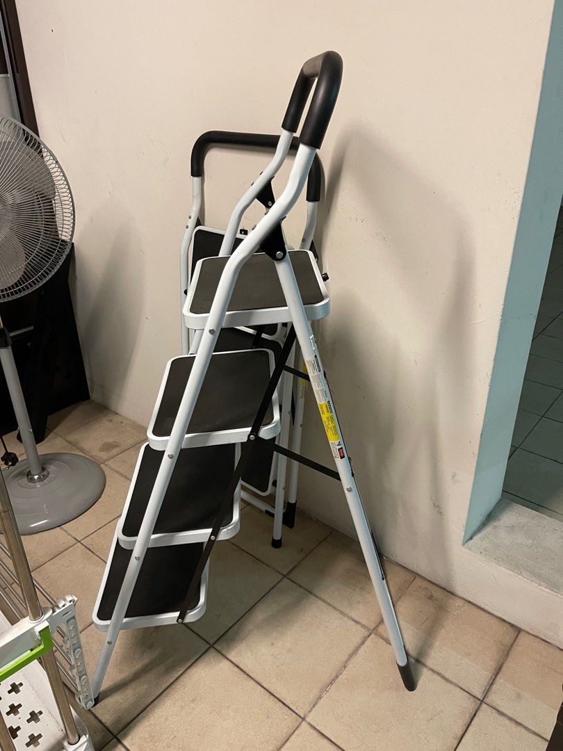 Collapsible Ladder, 3 & 4 steps available., Furniture & Home Living ...