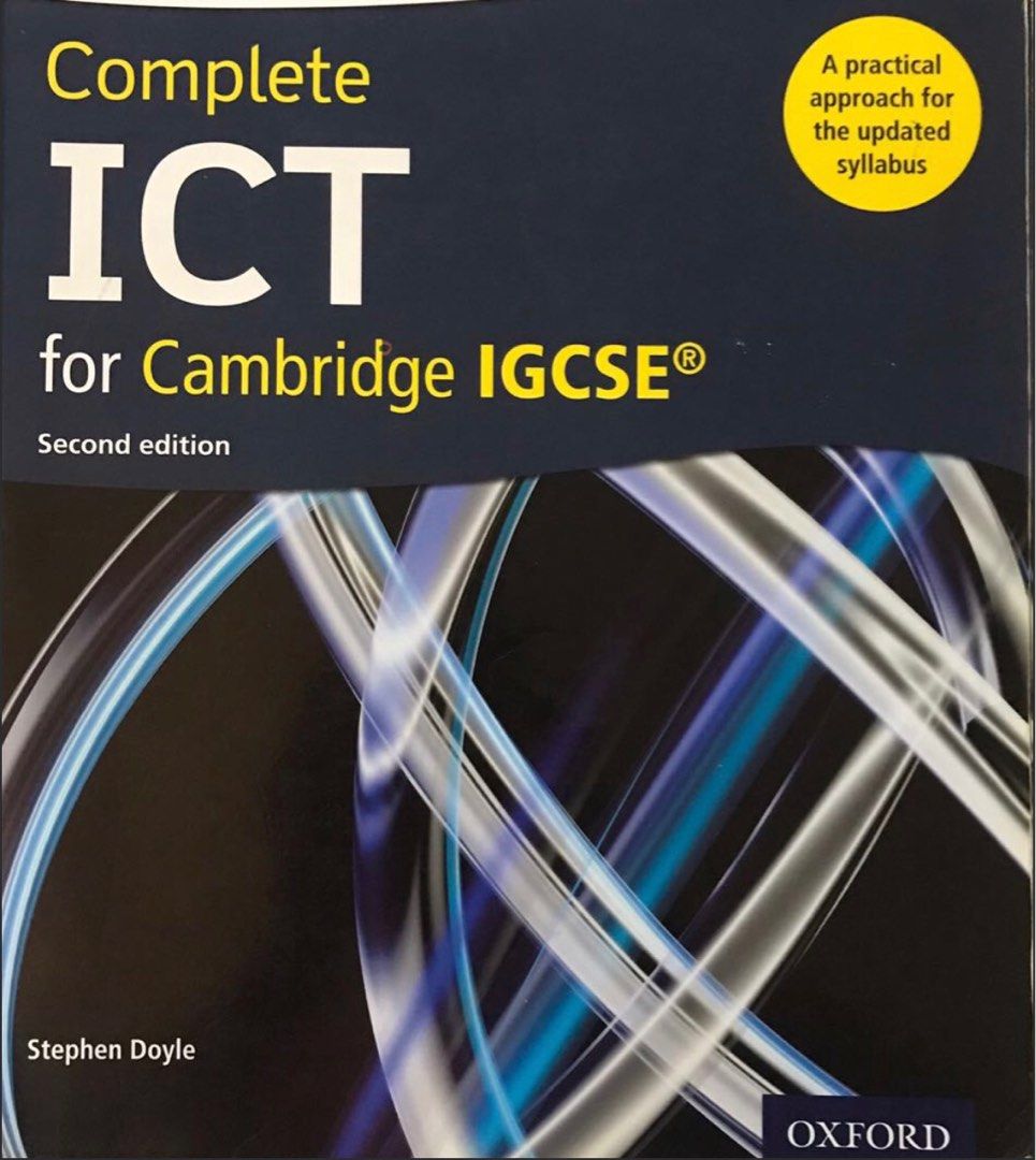 Complete ICT for Cambridge IGCSE 2nd Edition Textbook , Oxford, Hobbies & Toys, Books ...