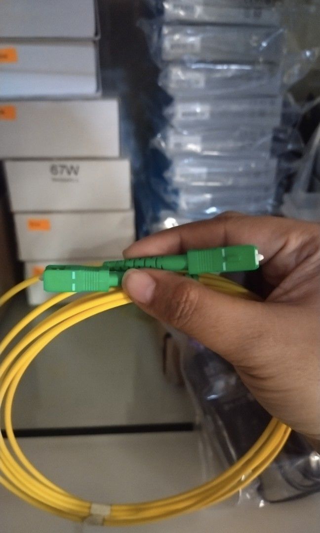 Converge/Pldt fiber optic cable, Computers & Tech, Office & Business ...