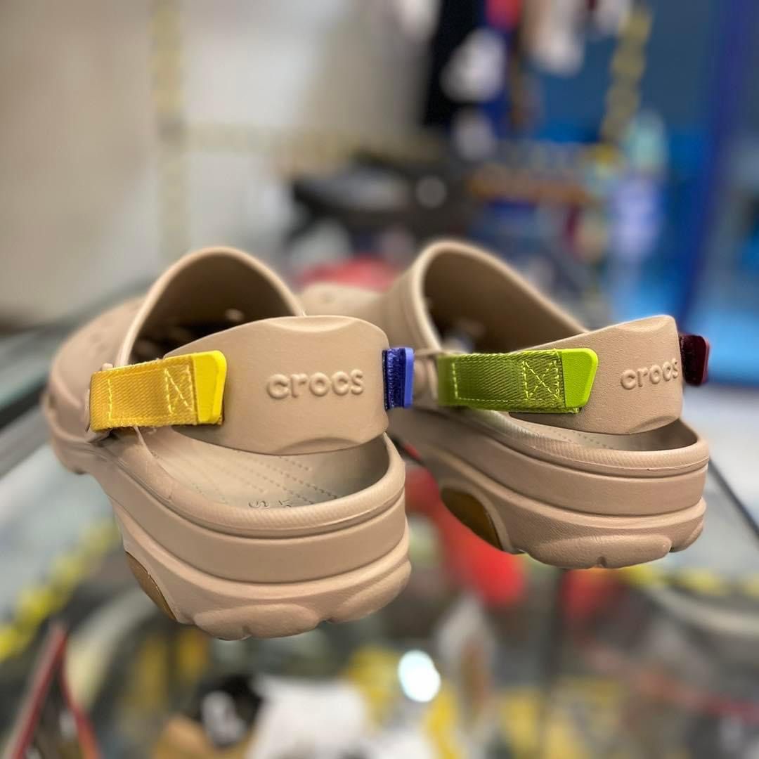 Crocs All terrain coffee colorway on Carousell