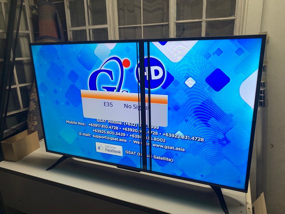 Defective Screen Sharp Aquos LED 50" Basic TV, TV & Home Appliances, TV ...