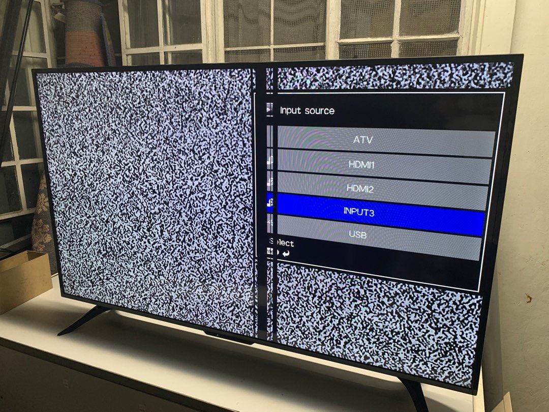Defective Screen Sharp Aquos LED 50" Basic TV, TV & Home Appliances, TV ...