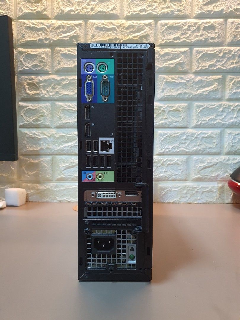 Dell i7 Optiplex 9010, 8gb Ram, HD 6450 Office Workstation SFF Desktop ...