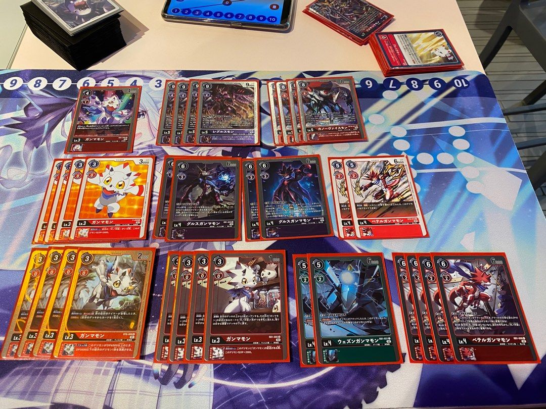 Digimon TCG Gammamon Deck, Hobbies & Toys, Toys & Games on Carousell