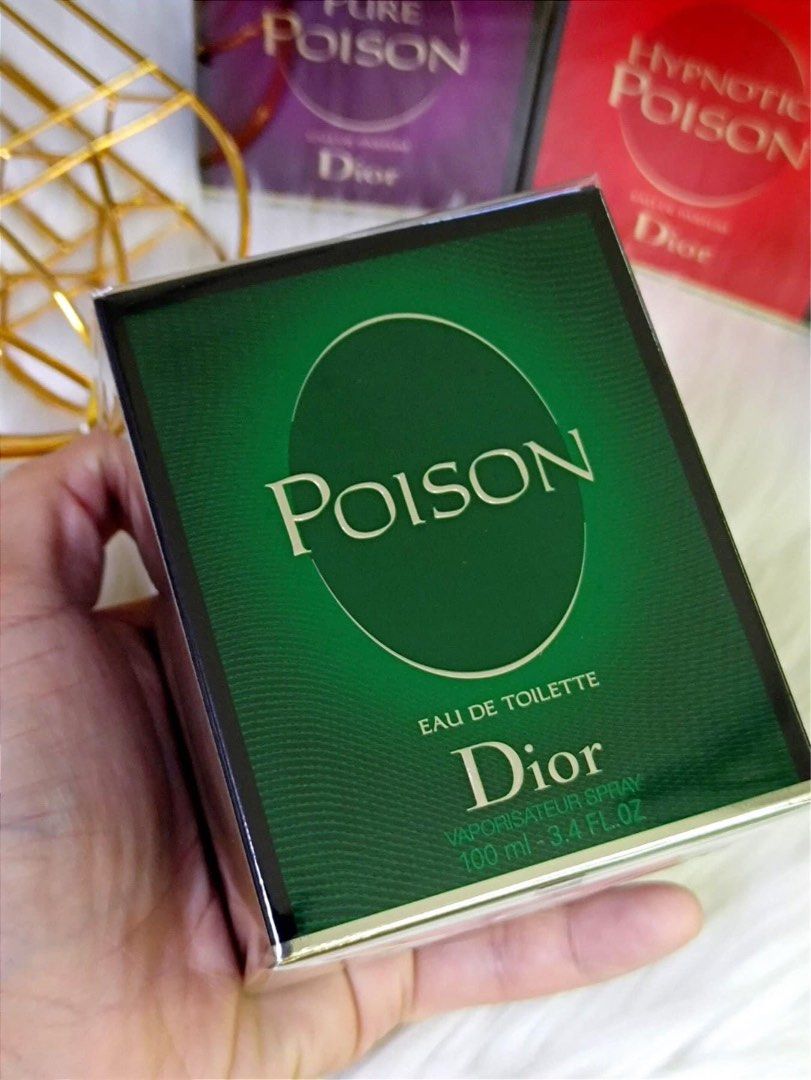 Dior Poison Edt 100ml, Beauty & Personal Care, Fragrance & Deodorants ...