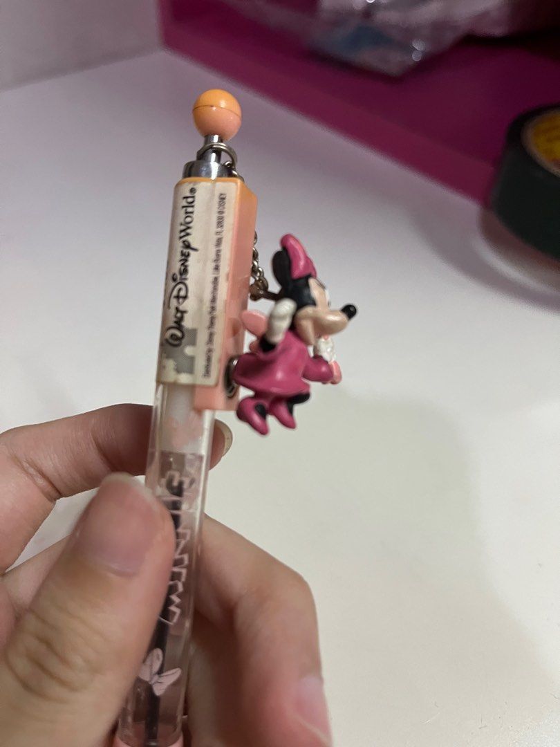 DISNEY DISNEYLAND PEN MINNIE MOUSE PINK COLLECTIBLES KOLEKSI, Buku ...