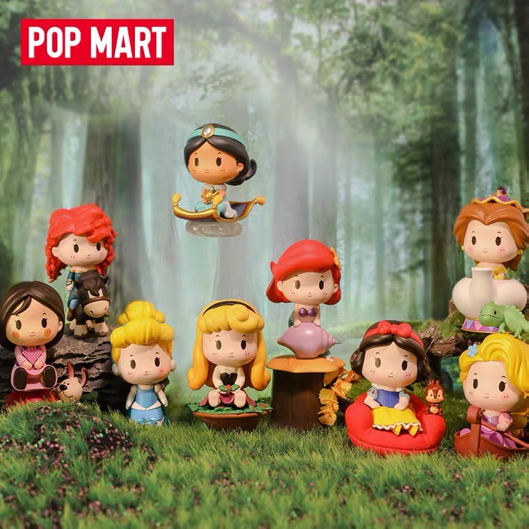 Disney Princess Exclusive Car Full Set Sealed POP MART blind box ...