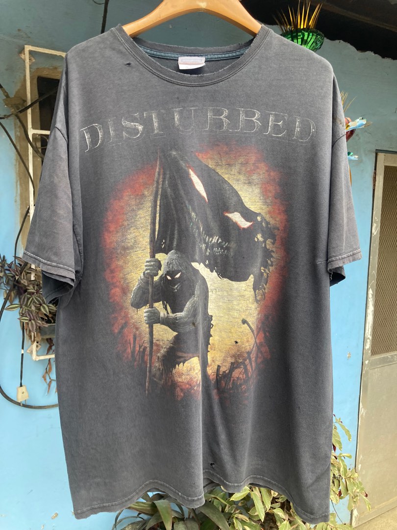 Disturbed, Men's Fashion, Tops & Sets, Tshirts & Polo Shirts on Carousell