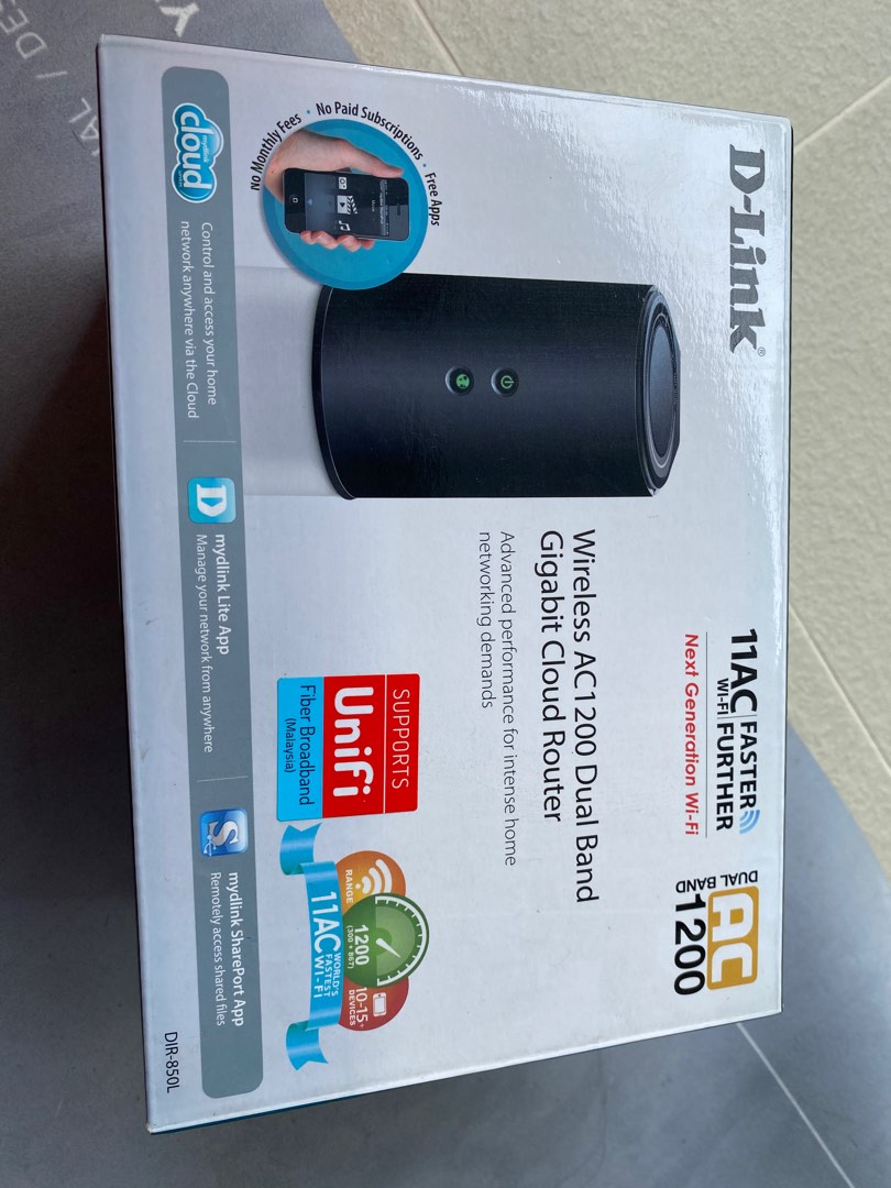 DLink AC1200 router, Computers & Tech, Parts & Accessories, Networking ...