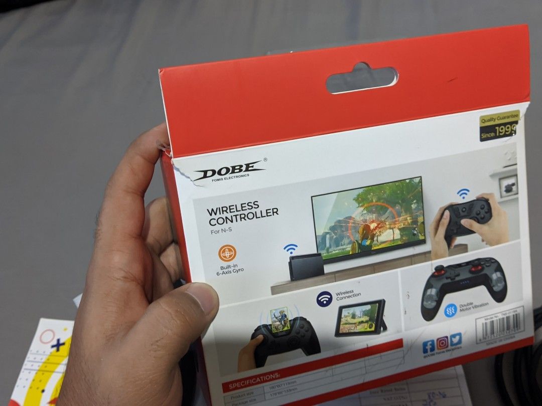 dobe wireless controller, Video Gaming, Gaming Accessories, Controllers on Carousell