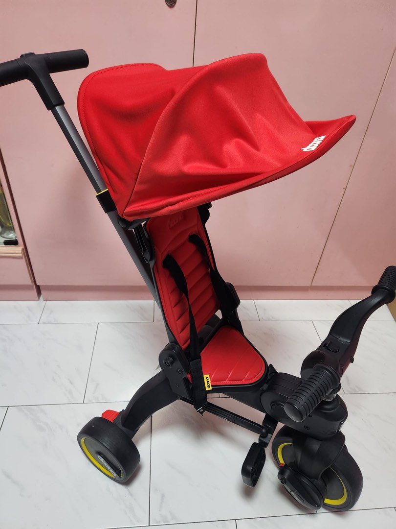 Doona S1 Liki Trike - Flame Red, Babies & Kids, Going Out, Strollers on ...