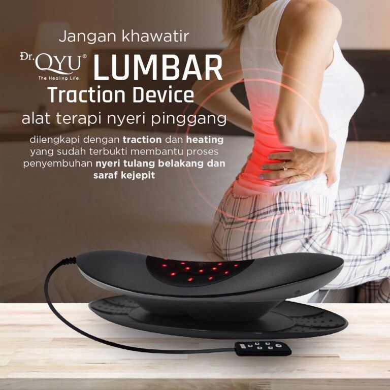 DR QYU LUMBAR TRACTION DEVICE, Elektronik, Lainnya di Carousell