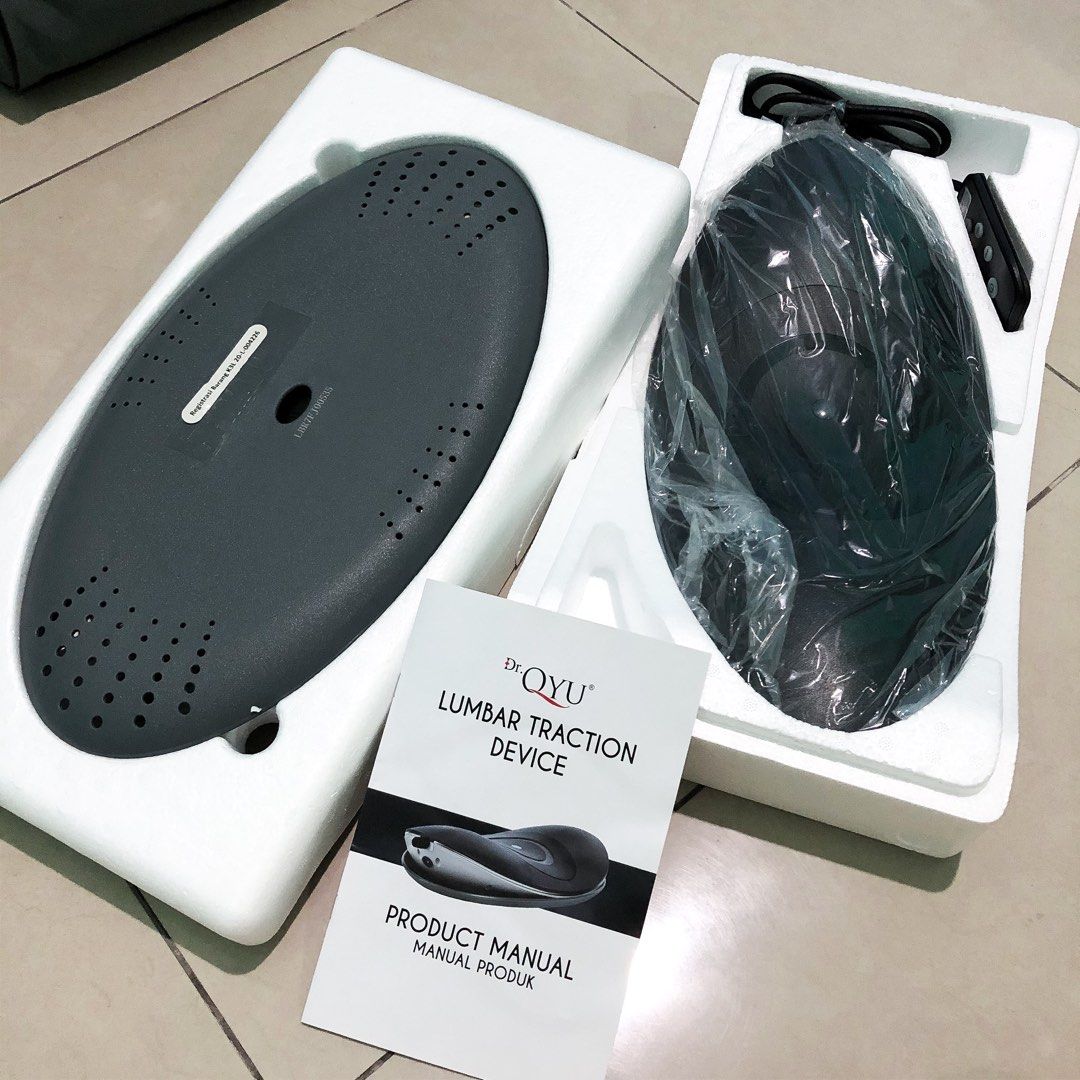 DR QYU LUMBAR TRACTION DEVICE, Elektronik, Lainnya di Carousell