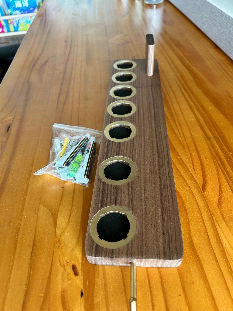 Dyson air wrap solid wood oak rack, Furniture & Home Living, Furniture ...