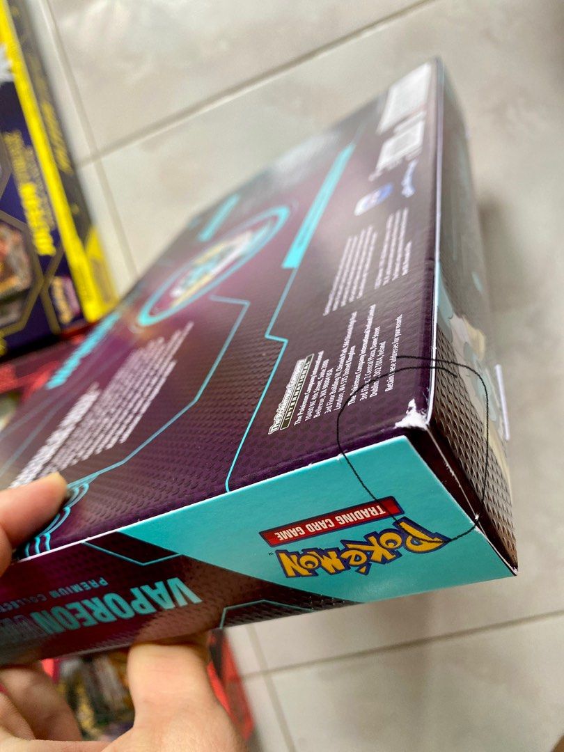 Eeveelution premium collection box flareon Vaporeon jolteon, Hobbies ...