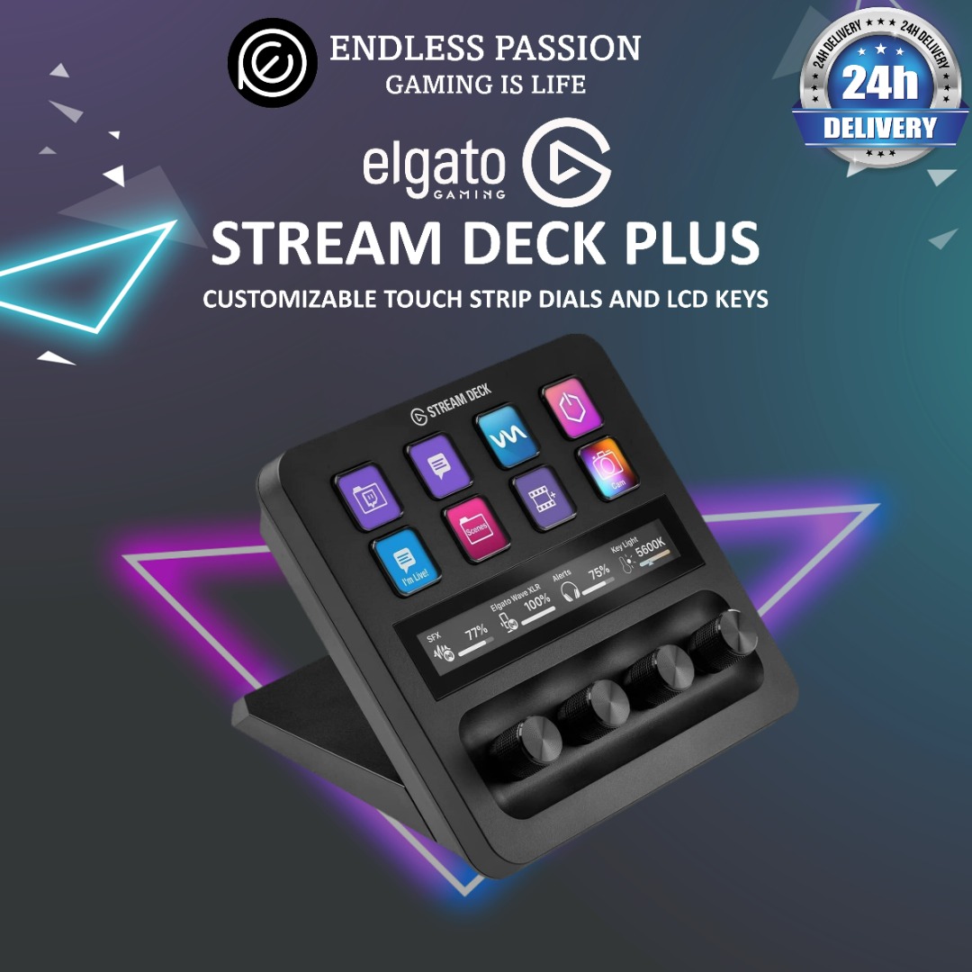 Elgato Stream Deck Plus +, TV & Home Appliances, TV & Entertainment ...