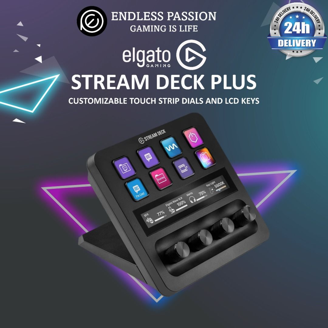 Elgato Stream Deck Plus +, TV & Home Appliances, TV & Entertainment ...