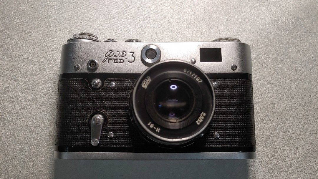 Fed 3 Rangefinder Camera (As-is/For parts), Photography, Cameras on ...