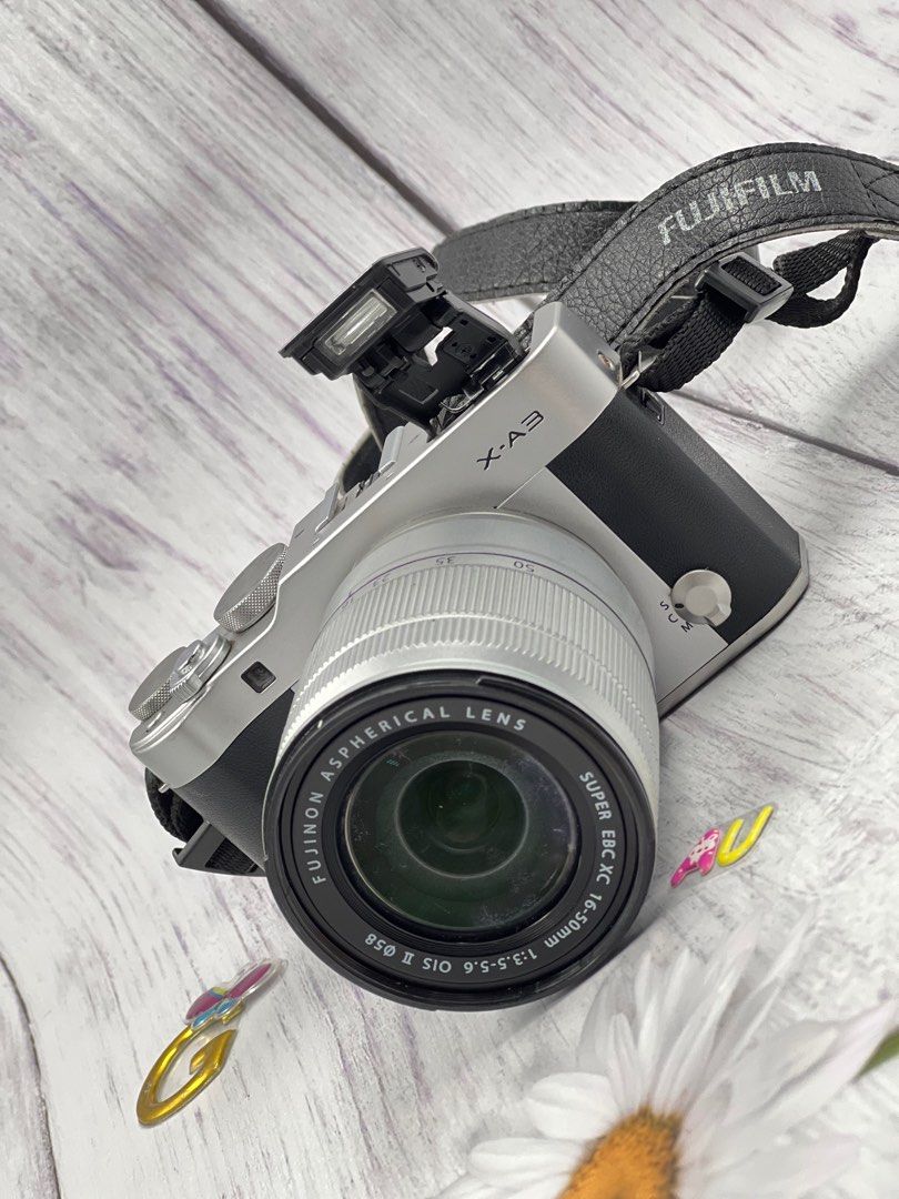 FUJIFILM X-A3 Mirrorless 24MP Full HD Tilt Touch Screen Camera Complete ...