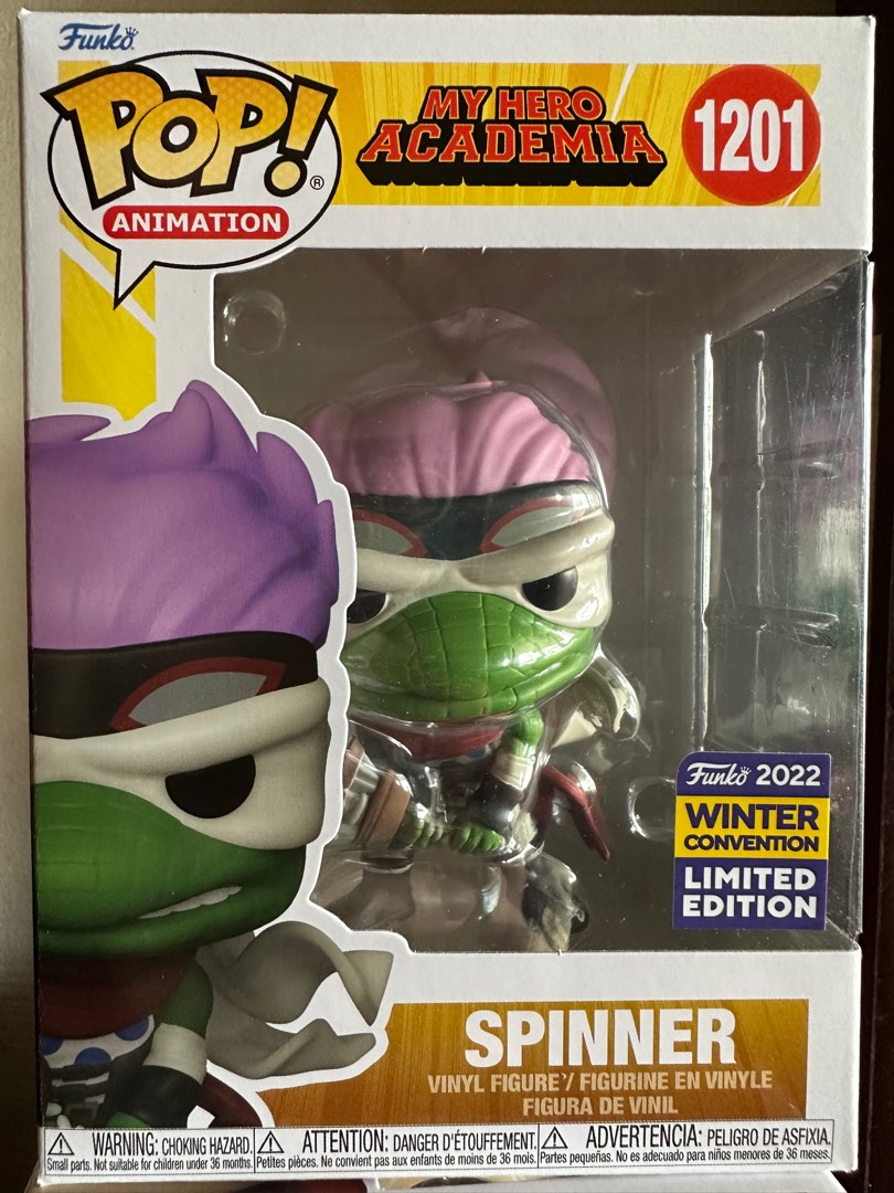 Funko POP! My Hero Academia - #1201 Spinner (2022 Winter Convention ...