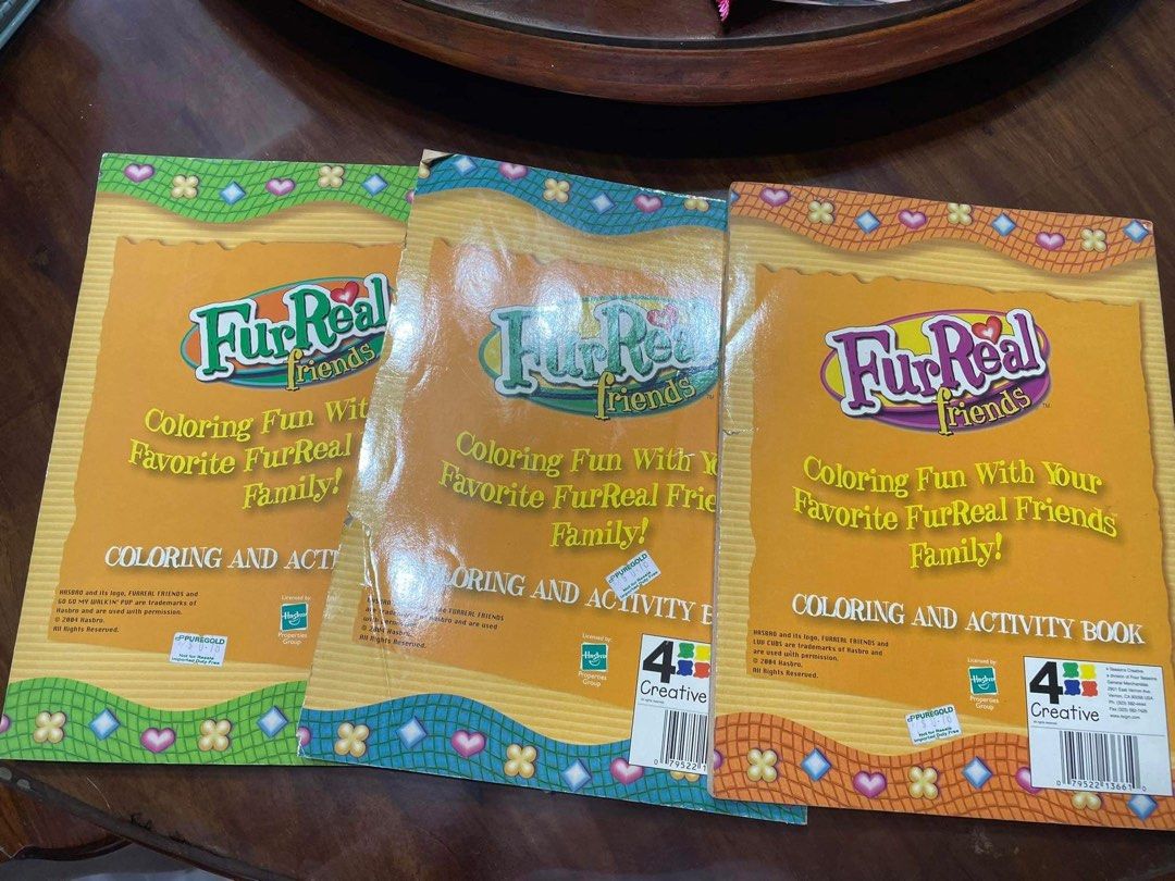 FurReal Friends Coloring and Activity Book on Carousell