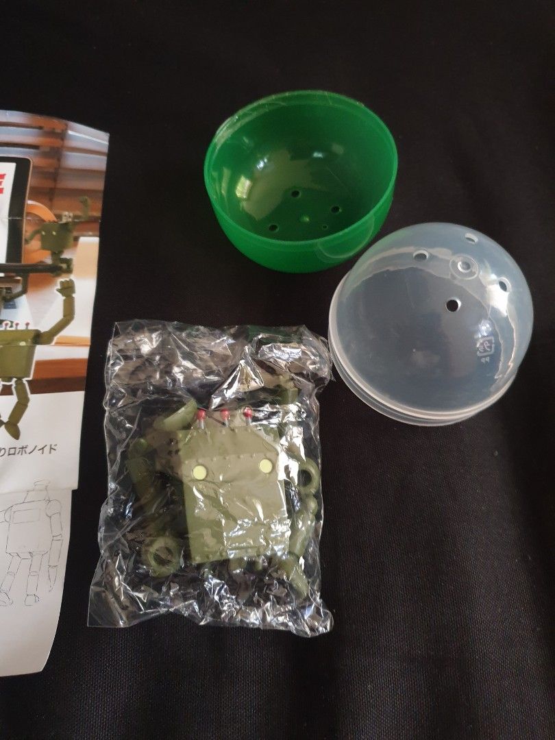 Future Boy Conan Green Robot on Carousell