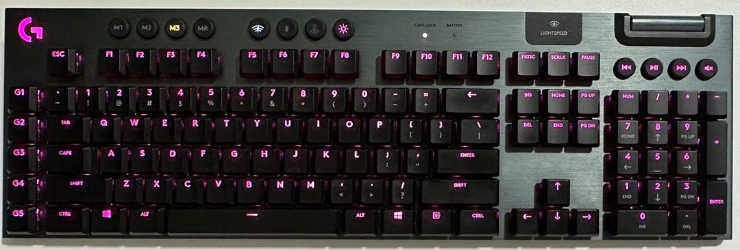 G915 Lightspeed Full Size Low profile keyboard [Tactile], Computers ...