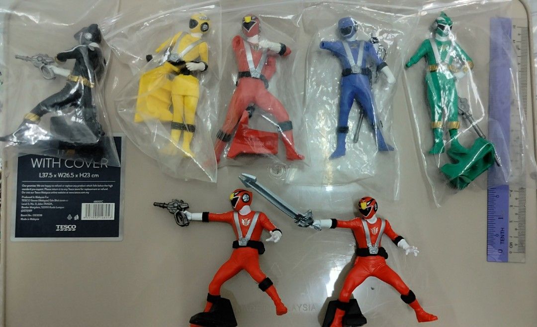 gashapon hg power ranger super sentai, Hobbies & Toys, Toys & Games on ...