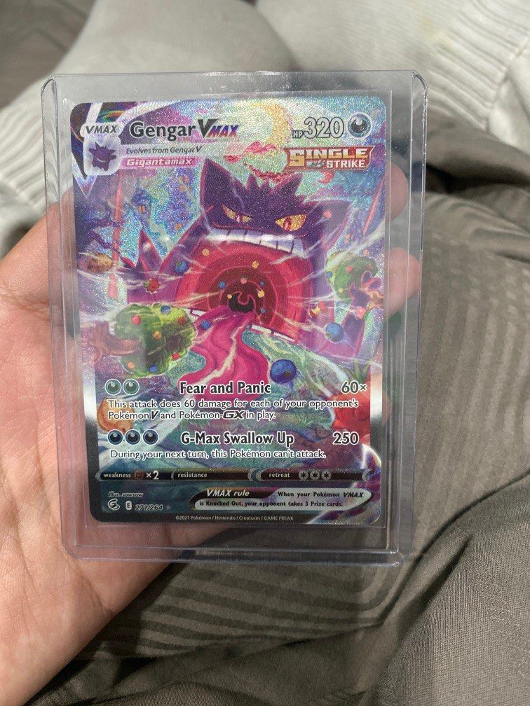 Gengar VMAX (secret art), Hobbies & Toys, Memorabilia & Collectibles ...