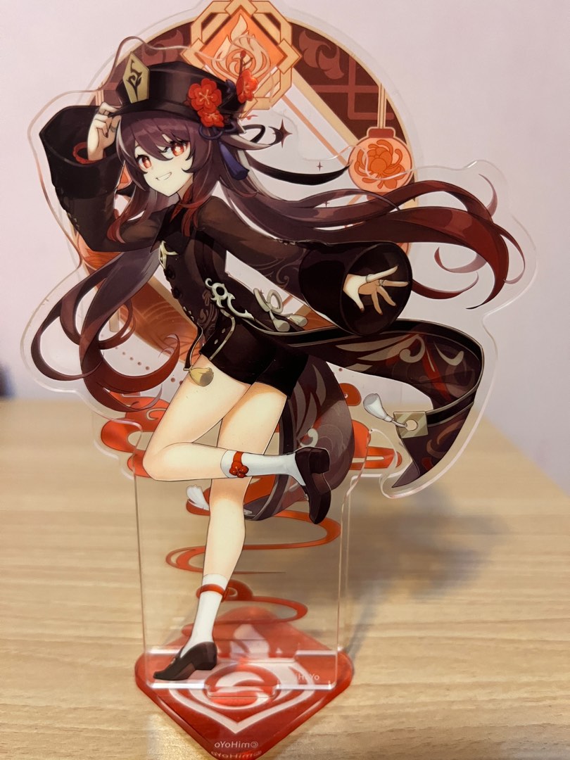 genshin hutao stand, Hobbies & Toys, Toys & Games on Carousell