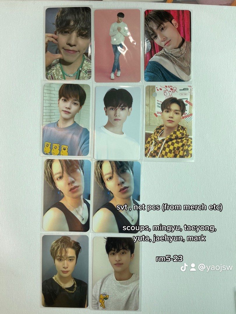 GOT7 NCT127 NCT DREAM WAVY SVT photocards, Hobbies & Toys, Collectibles & Memorabilia, K-Wave on ...