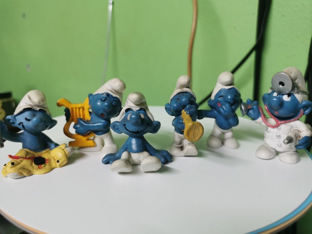 grumpy smurf, Hobbies & Toys, Collectibles & Memorabilia, Vintage ...