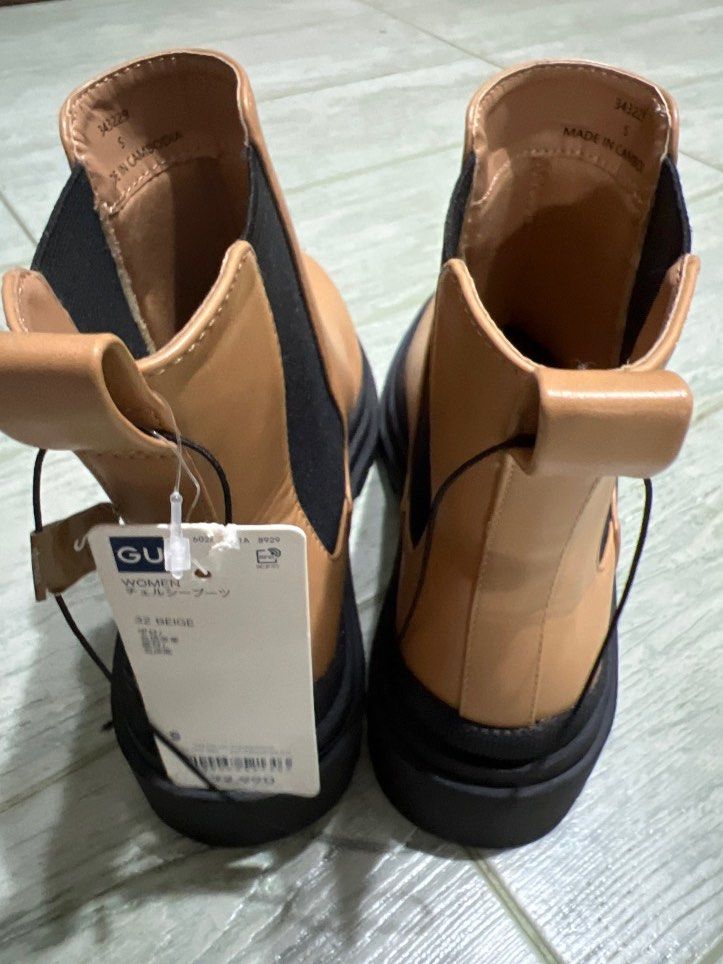 Gu boots, Women's Fashion, Footwear, Boots on Carousell