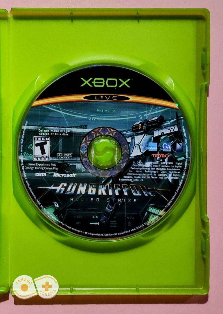 Gungriffon Allied Strike - [OG XBOX / Original XBOX Game] [NTSC / ENGLISH Language] [CIB], Video ...