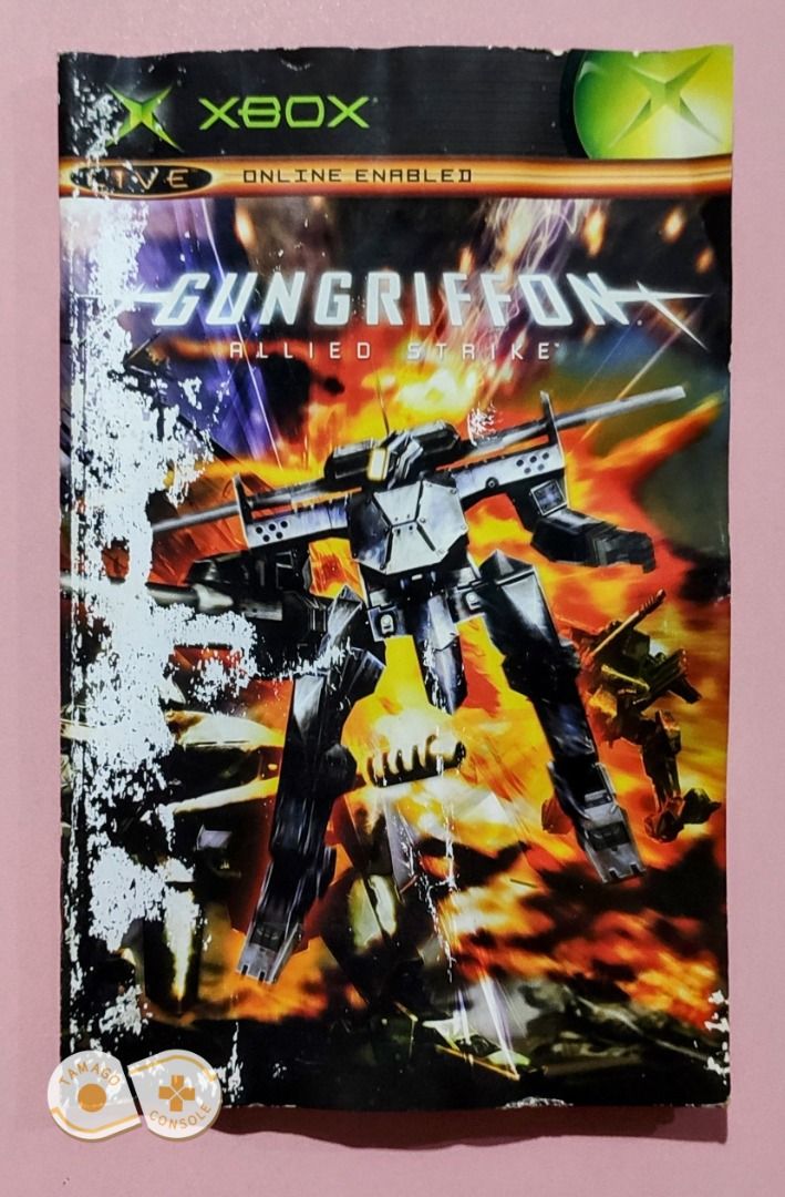 Gungriffon Allied Strike - [OG XBOX / Original XBOX Game] [NTSC / ENGLISH Language] [CIB], Video ...
