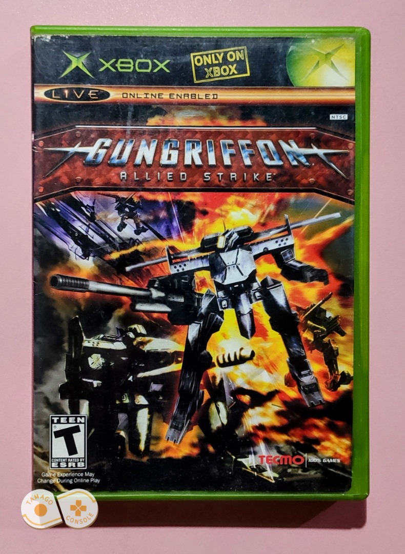 Gungriffon Allied Strike - [OG XBOX / Original XBOX Game] [NTSC / ENGLISH Language] [CIB], Video ...
