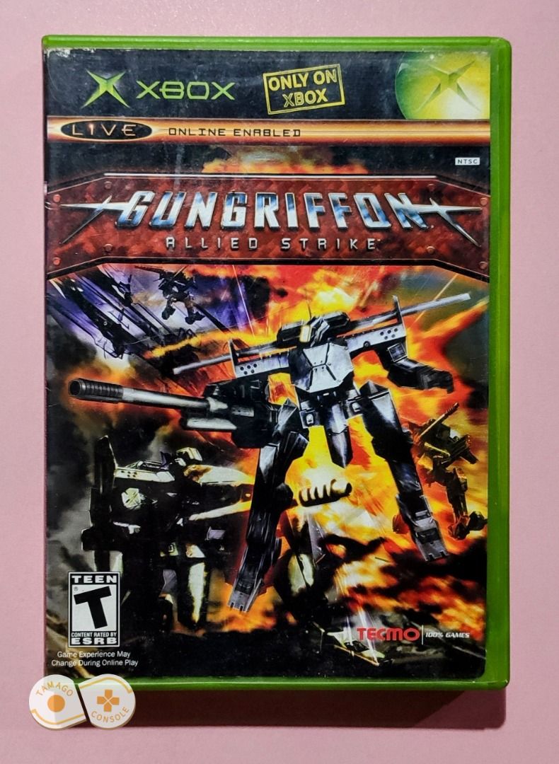 Gungriffon Allied Strike - [OG XBOX / Original XBOX Game] [NTSC / ENGLISH Language] [CIB], Video ...