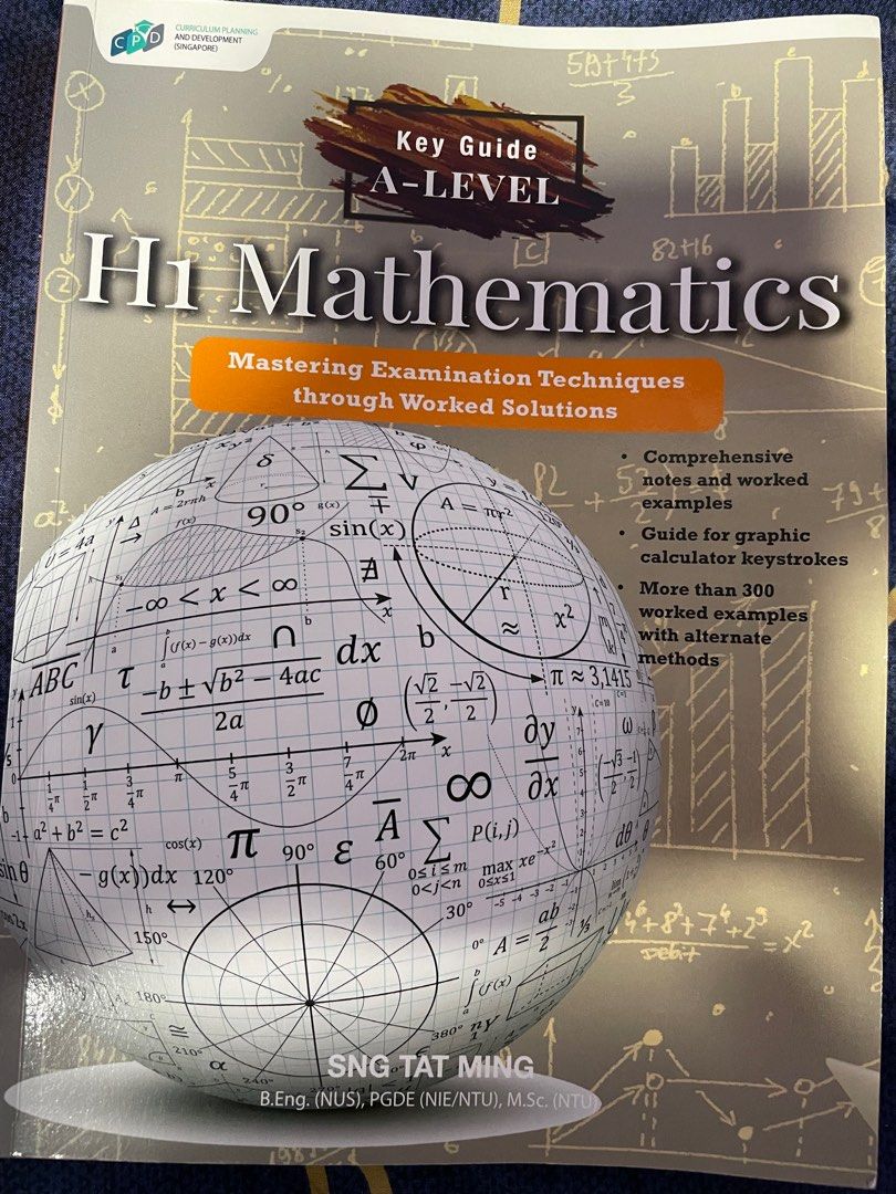 H1 Maths Key guide A-level, Hobbies & Toys, Books & Magazines ...