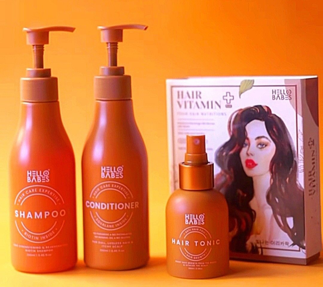 Hellobabes Shampoo Conditioner Tonic Vitamin, Beauty & Personal Care ...