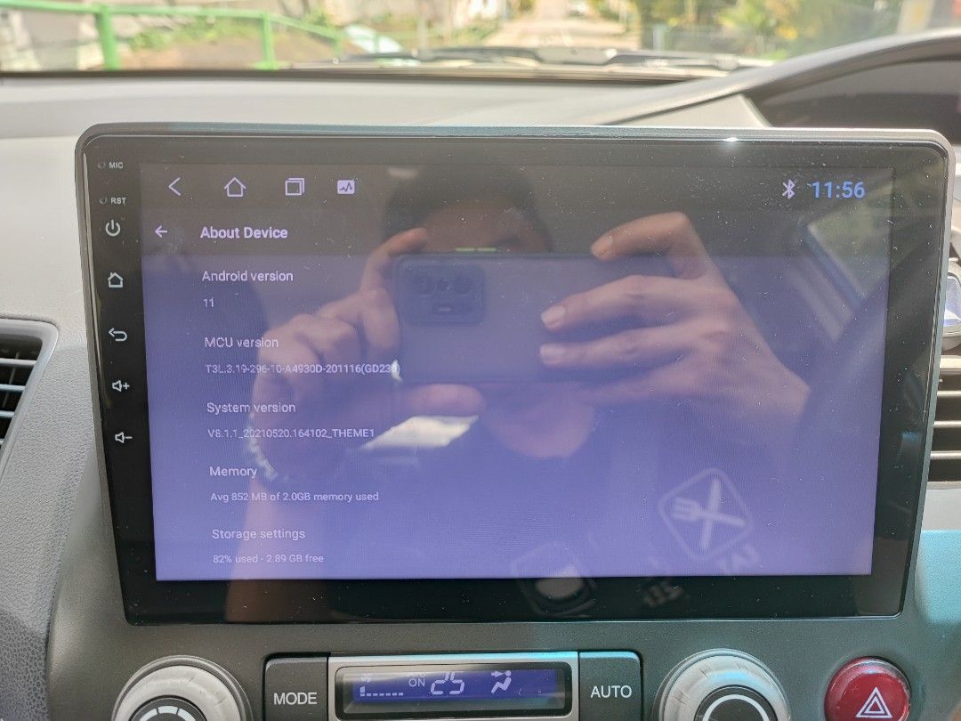 Honda Civic FD Android 11 head unit 2GB Ram (item available unless ...