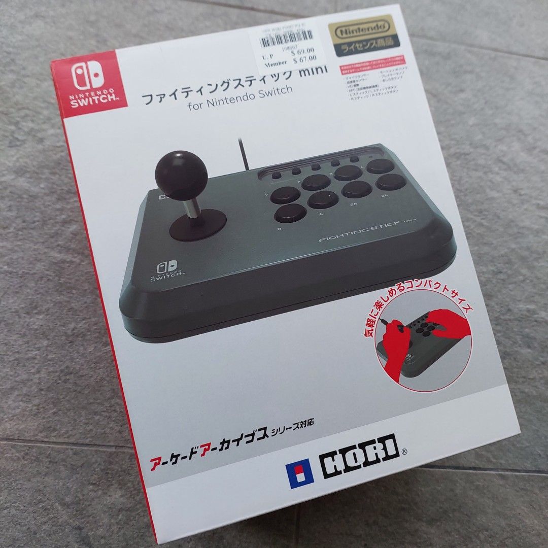 HORI Fighting Stick Mini for Switch, Video Gaming, Gaming Accessories ...