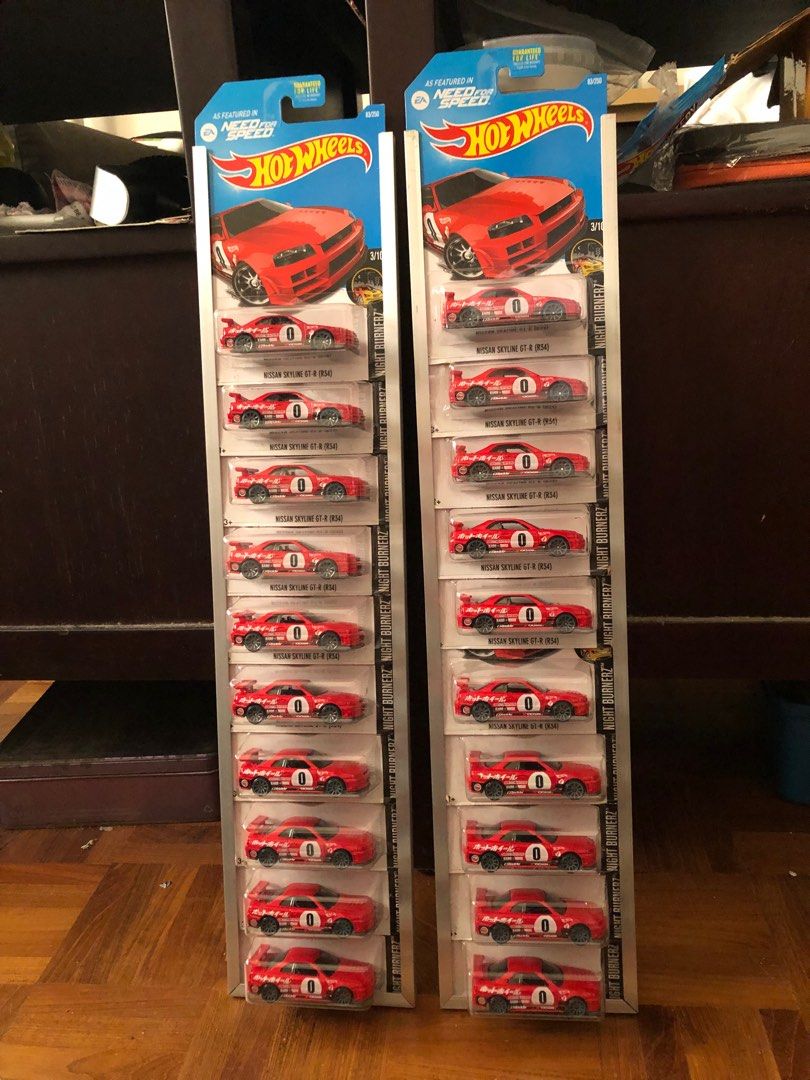 Hot Wheels Nissan R34 NFS, Hobbies & Toys, Toys & Games on Carousell