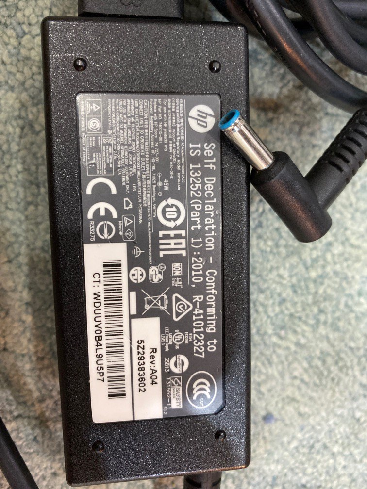 HP Original Adaptors (Blue Head), Computers & Tech, Parts & Accessories ...