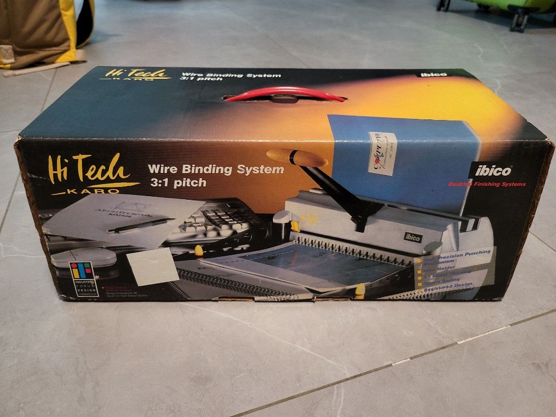 Ibico Hi Tech Karo Wire Binding System, Hobbies & Toys, Stationery & Craft, Other Stationery ...
